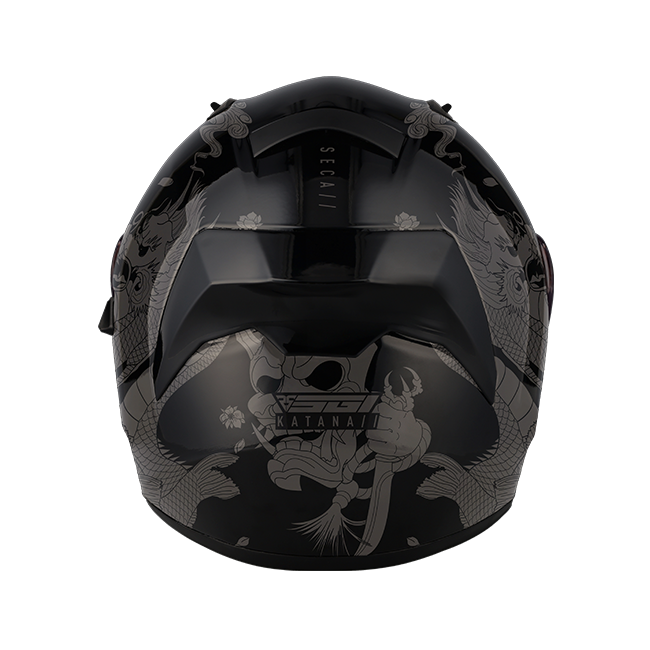 SECA Katana Gunmetal Full Face Helmet – SGI