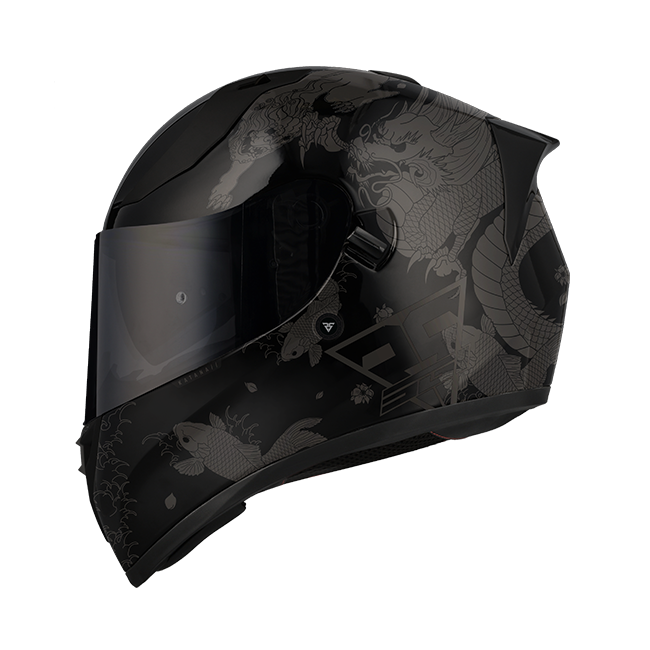 SECA Katana Gunmetal Full Face Helmet – SGI