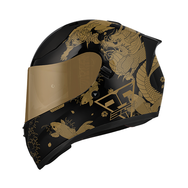 SECA Katana Gold Full Face Helmet – SGI