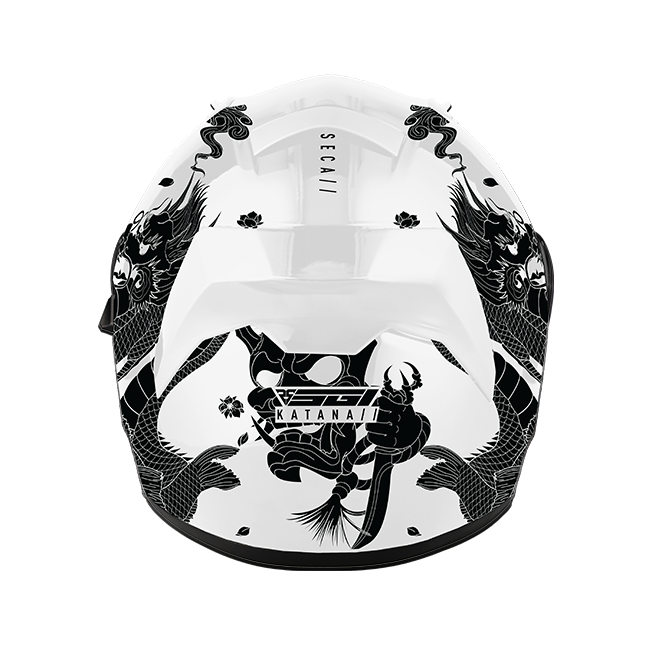 SECA Katana White Full Face Helmet – SGI
