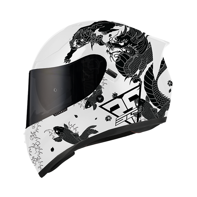 SECA Katana White Full Face Helmet – SGI